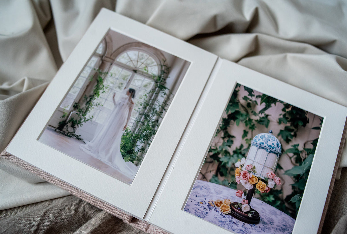 Slip-In Matted Album for 8x10" Prints (VERTICAL) – QT Albums