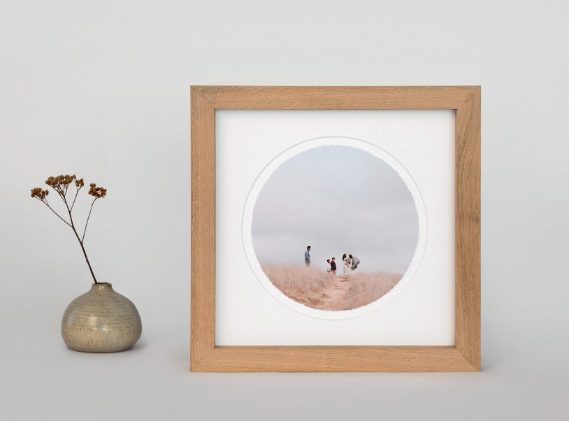 CIRCULAR FRAME 14x14" – QT Albums